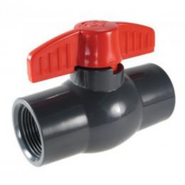PVC Compact Ball Valve (Threaded End) | Shopee Malaysia