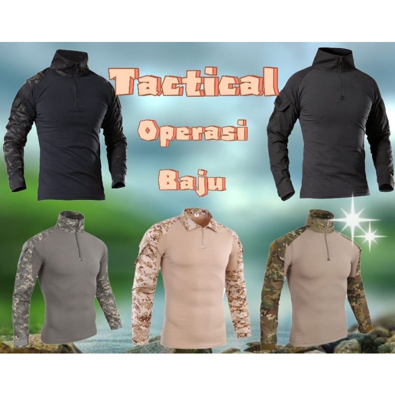 COMBAT BAJU/BAJU COMBAT/ baju tactical/ baju operation/baju operasi ...