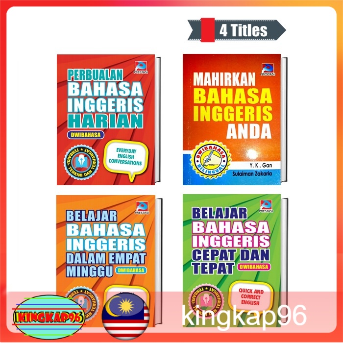 READY STOCK!!! Buku Rujukan Bahasa English Learn Basic English Through ...