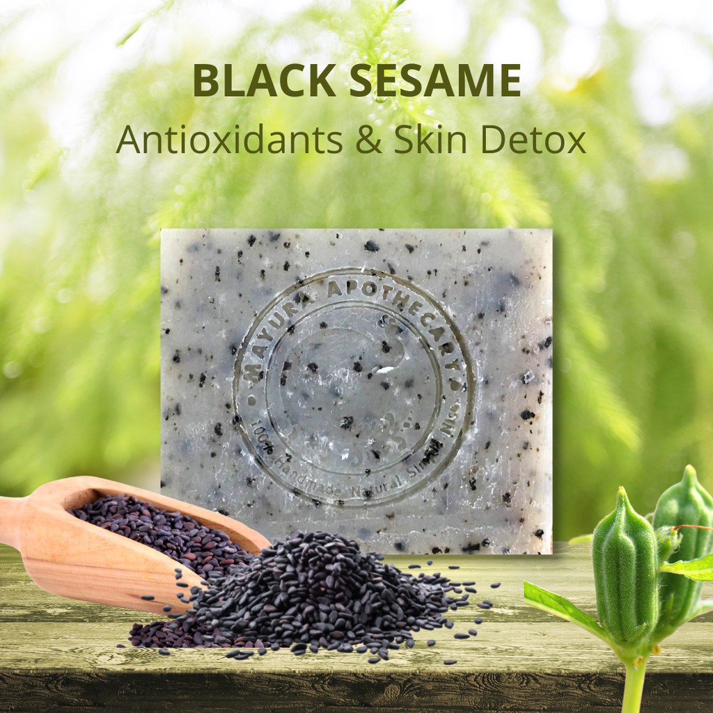 MAYURA APOTHECARY ORGANIC BLACK SESAME VITAMIN E BODY DETOX HANDMADE ...