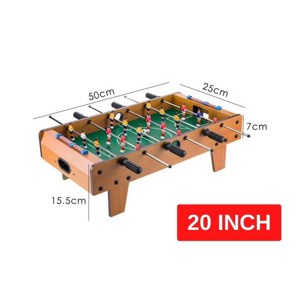 27 Inch Wooden Table Football Game With Stand Foosball Soccer Table ...