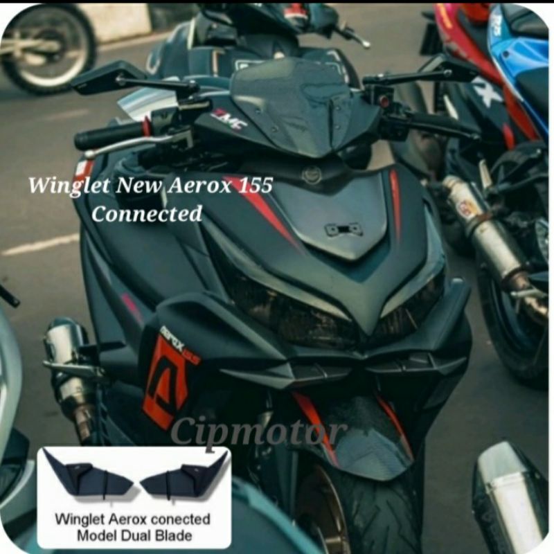 Aerox Connected 155 2021 winglet adventure winglet k | Shopee Malaysia