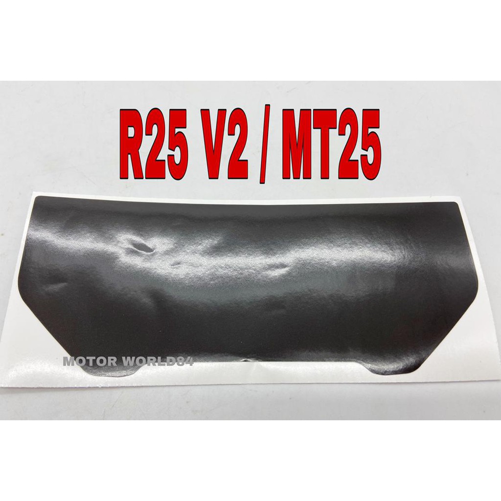 TINTED METER YAMAHA MT25 / R25 V1 V2 STICKER METER YAMAHA R 25 V1 V1 MT ...