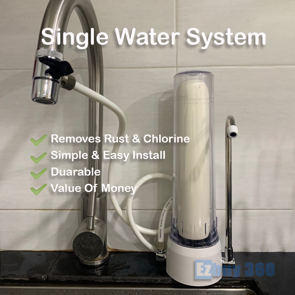 Single Water Filter System With 10"Inch Ceramic Filter | Shopee Malaysia
