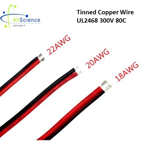 Twin Flat Wire Cable UL2468 ( 20CM ) | Shopee Malaysia