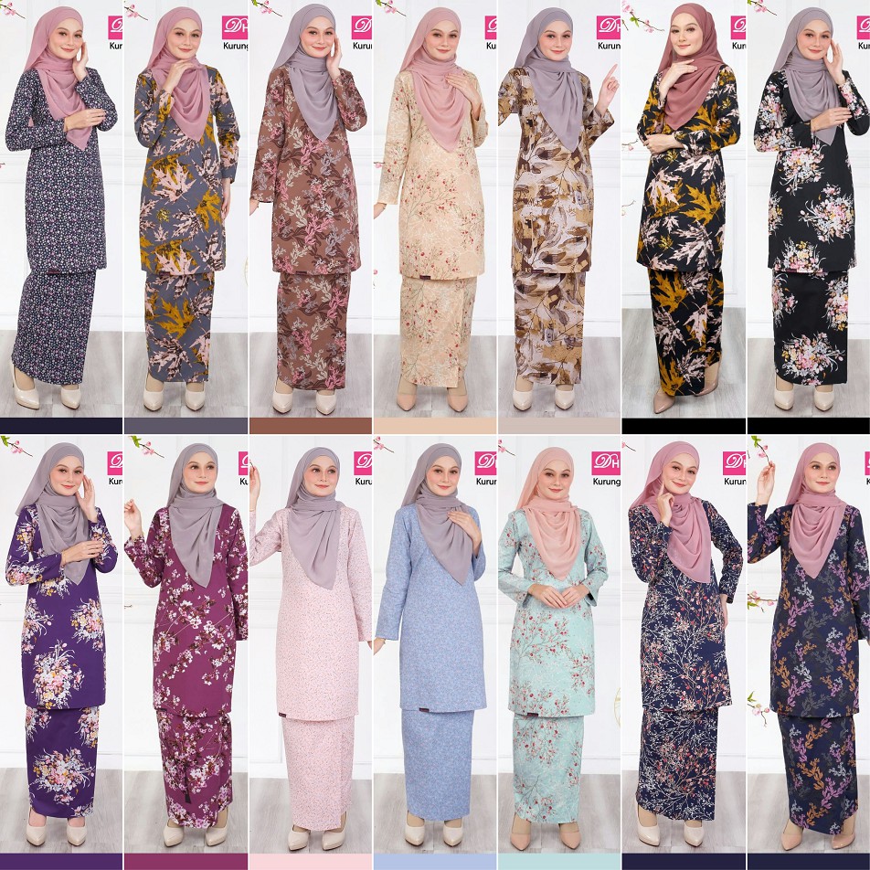 KURUNG MODEN EKSKLUSIF Dhia Cotton XS-4XL [EX NEW RAYA 2] (Kurung Moden ...