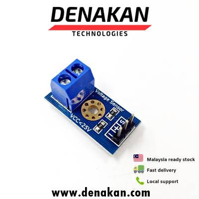 Voltage Sensor Module 25V Range for Arduino | Shopee Malaysia