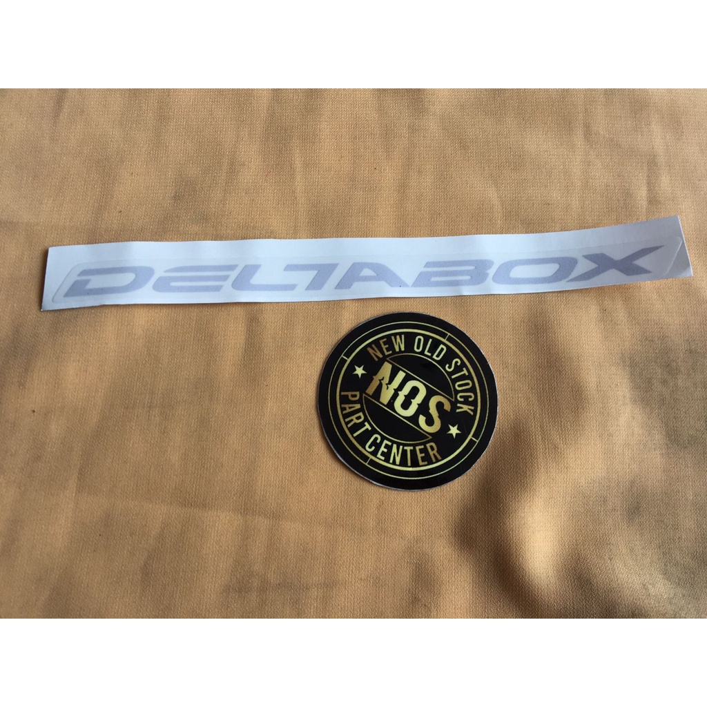 Sticker DELTABOX DELTA BOX YAMAHA VIXION OLD COPY ORIGINAL TRANSPARENT ...