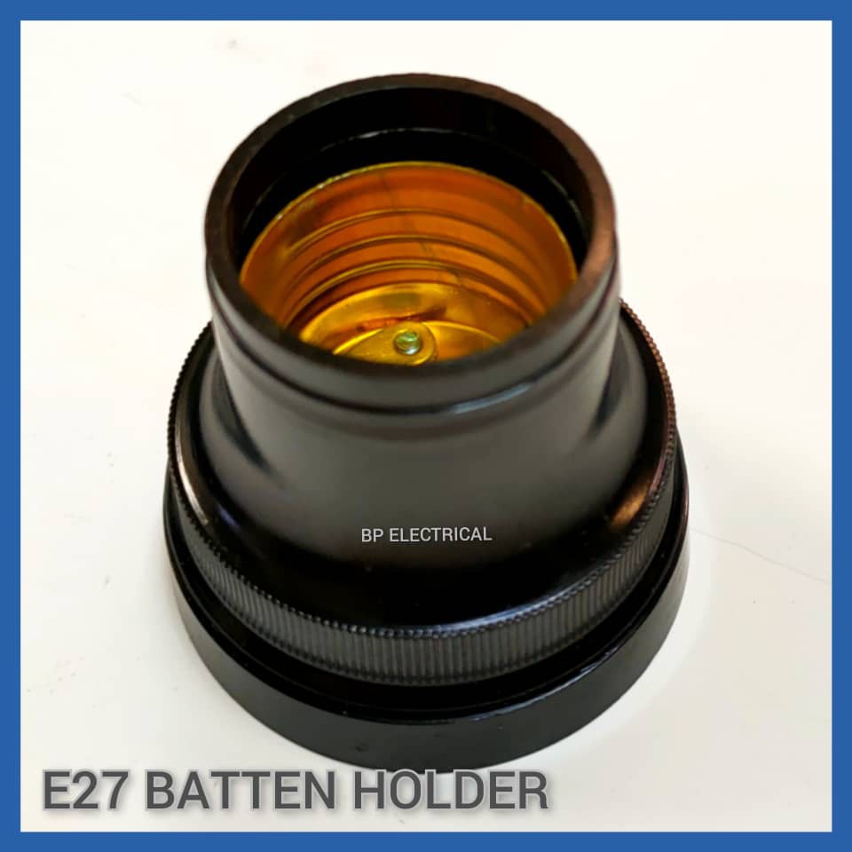 [READY STOCK] E27 SCREW TYPE BATTEN HOLDER | Shopee Malaysia
