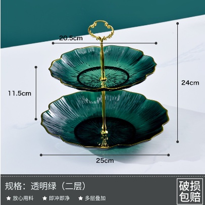 Multi-Layer 3 Tier 2 Tier Dessert Tray 3 Layer Food Tray Rack Cake ...