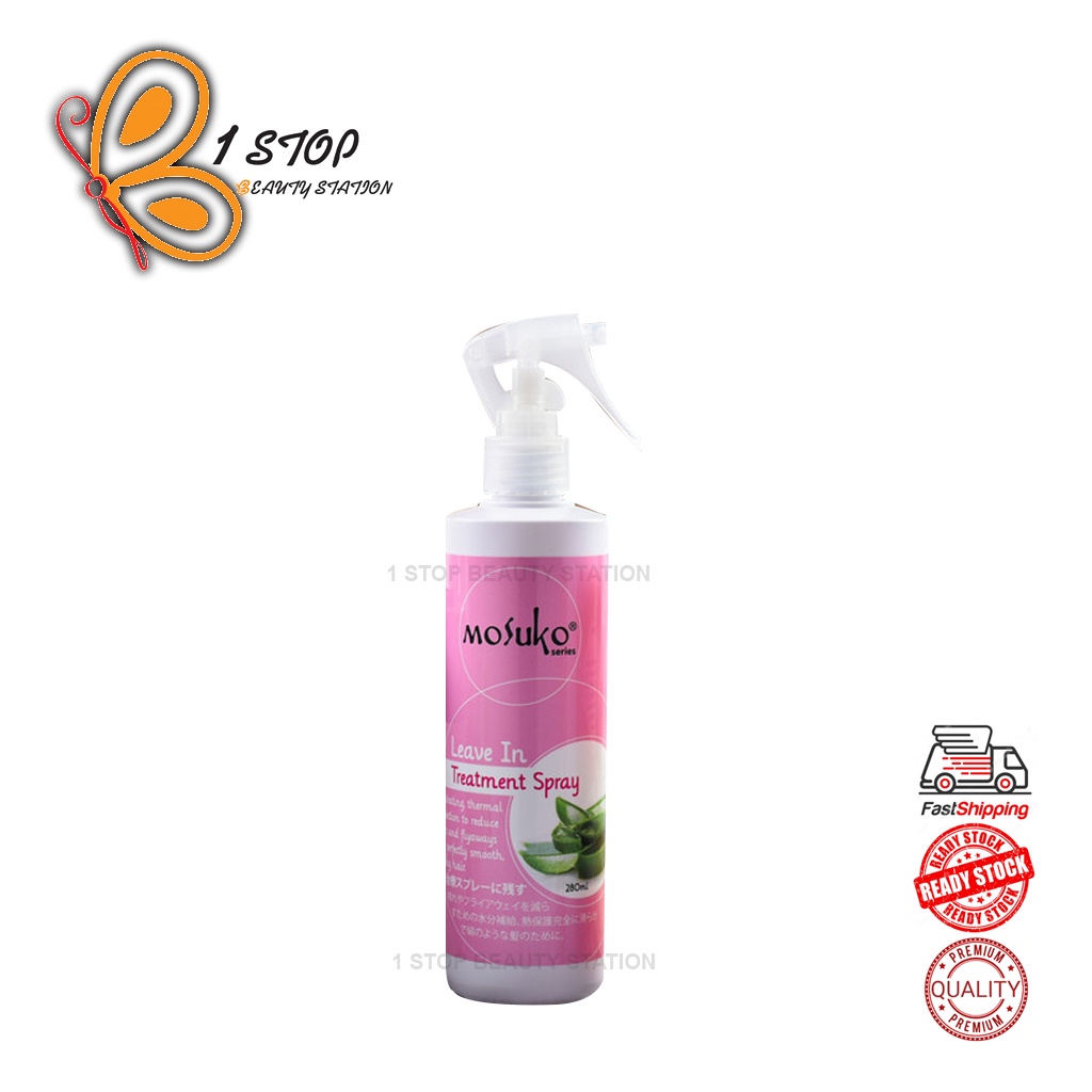 MOSUKO LEAVE IN TREATMENT SPRAY 280ml | Shopee Malaysia