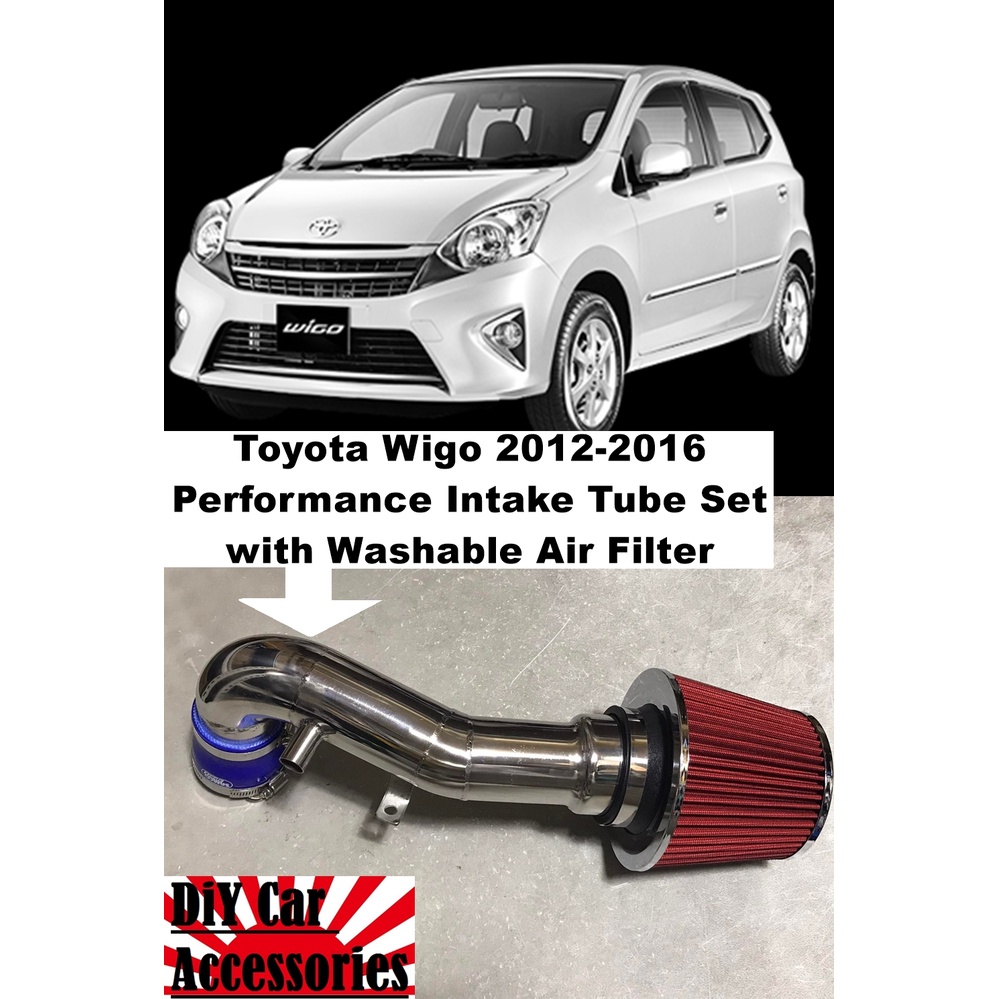 Air intake tube set for Toyota Wigo Gen 1 Red (2012-2016) | Shopee Malaysia