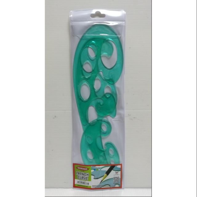 French Curve Technical Drawing Ruler Yosogo (3 Pcs) - Per Pack | Shopee ...