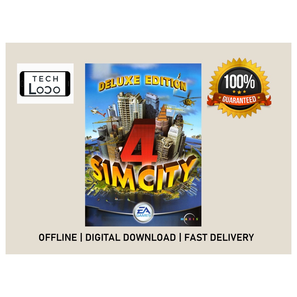 🎀🎀🎀 [PC GAME] SimCity 4 Deluxe Edition [DIGITAL DOWNLOAD] [OFFLINE ...