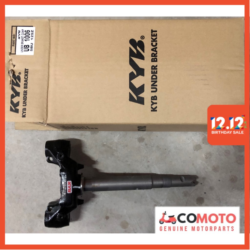 Yamaha Y125 /Y125Z/125ZR 100% KYB KAYABA Original Handle T Fork / Under Bracket | Shopee Malaysia