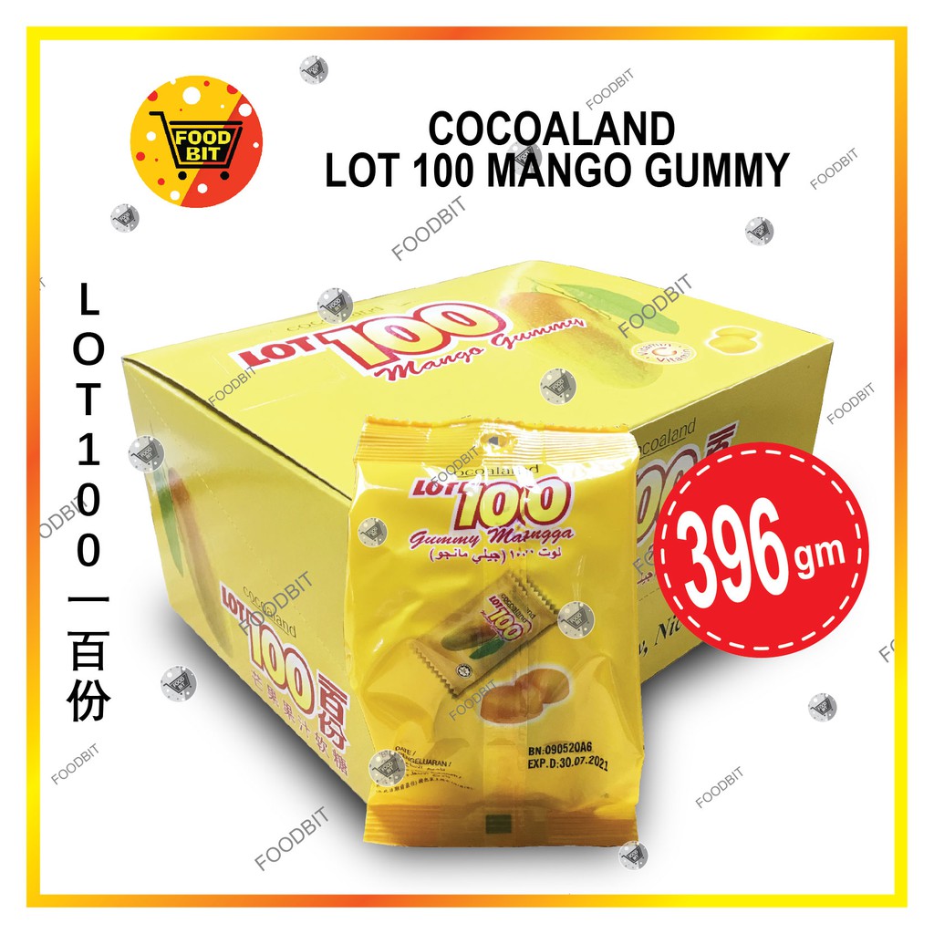 Cocoaland LOT100 Mango Gummy 一百份(12x33g) | Shopee Malaysia