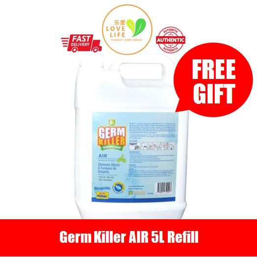 GK GermKiller GK AIR™ Disinfectant Deodoriser Air Refreshener Refill 5L ...