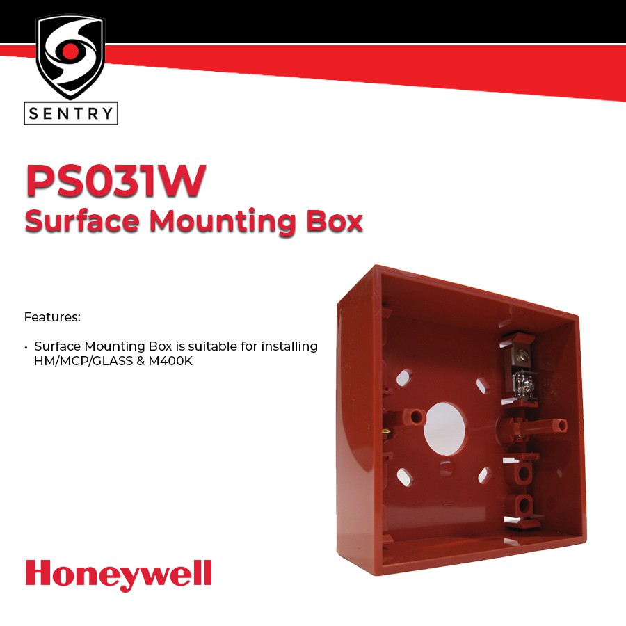 HONEYWELL PS031W Surface Mounting Box | Shopee Malaysia