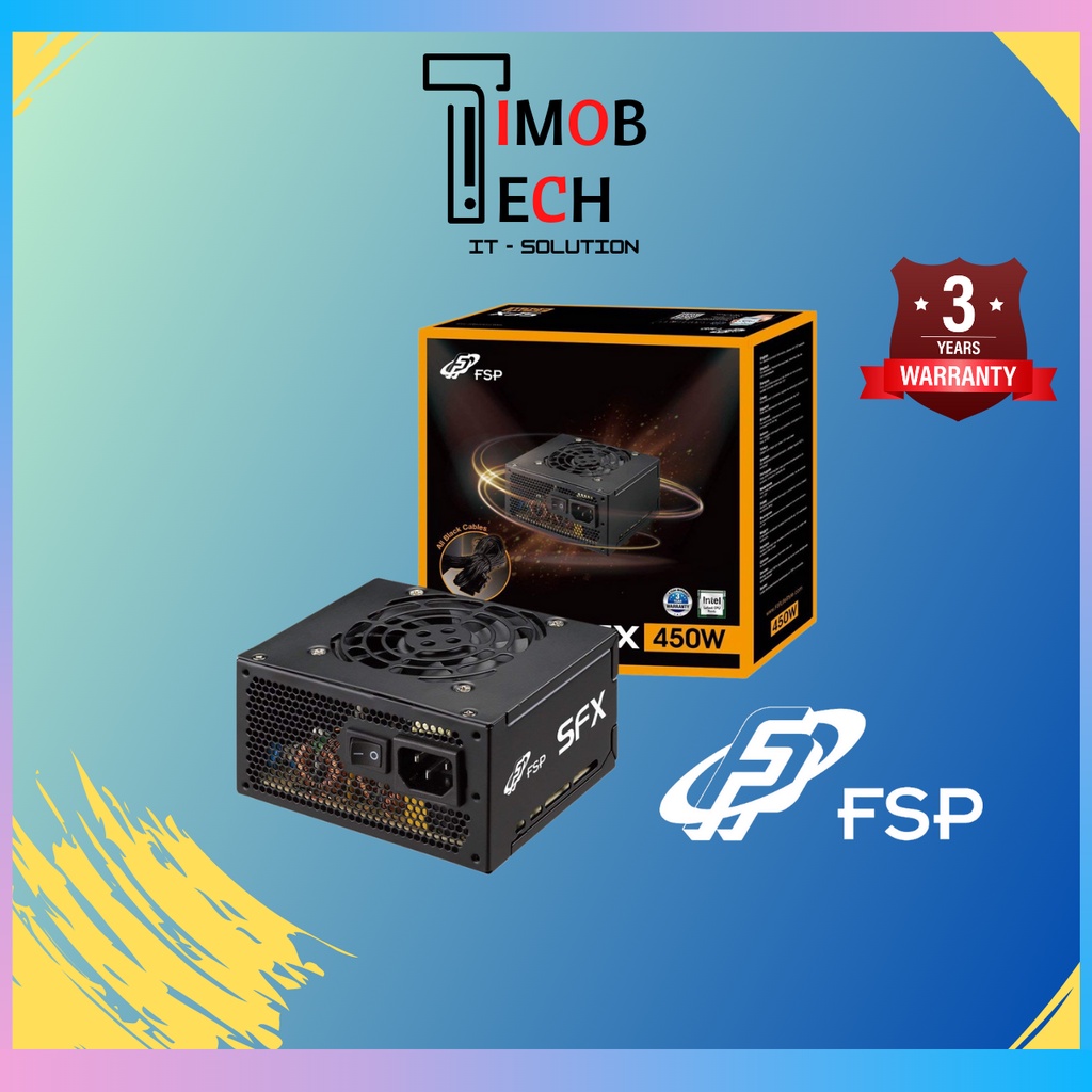 FSP 450W SFX PRO 80+ BRONZE POWER SUPPLY ( FSP450-50SAC ) | Shopee Malaysia