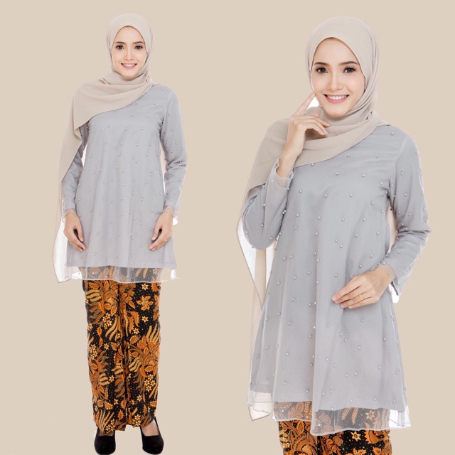 🔥Norie Signature🔥 Hanum Pearls Kurung 🤰🏻S-XL | Shopee Malaysia