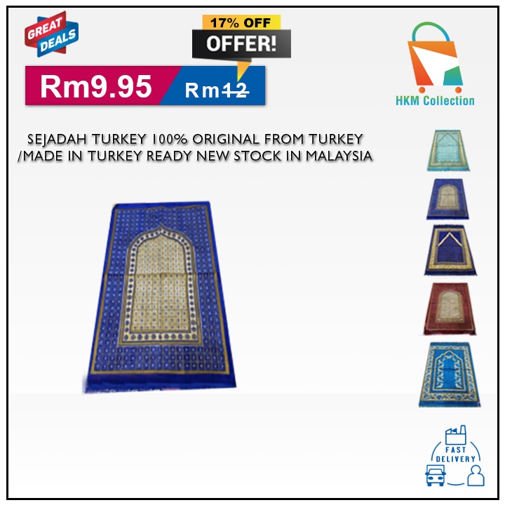 Sejadah Turkey 100% Original From Turkey /Made in Turkey Ready New ...