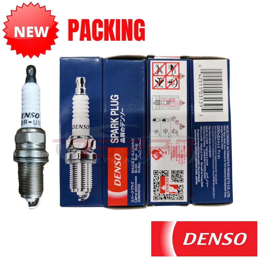 Denso K20R-U11 Spark Plug (Price for 1set=4pcs) - Toyota Avanza Perodua ...