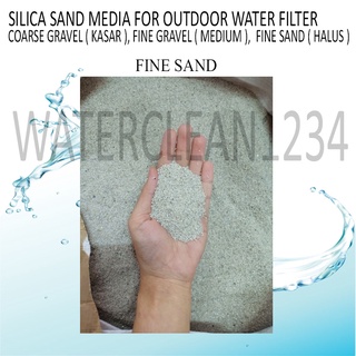 [PER KG] Silica Sand - Replacement Sand For Outdoor Water Filter ...