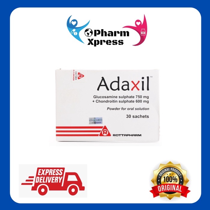 ADAXIL Glucosemine 750mg + CHOND 600mg Powder (30's) | Shopee Malaysia