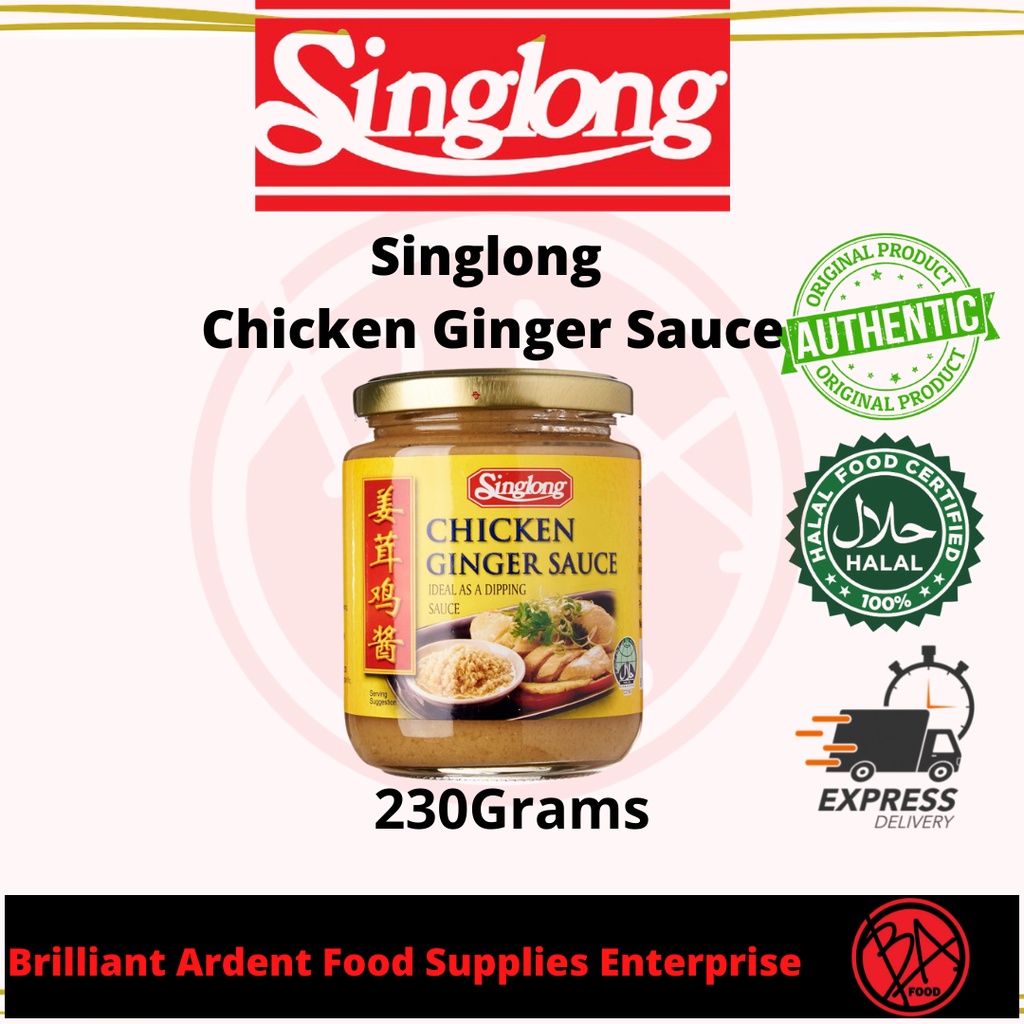 Sing Long Chicken Ginger Sauce 230g | Shopee Malaysia