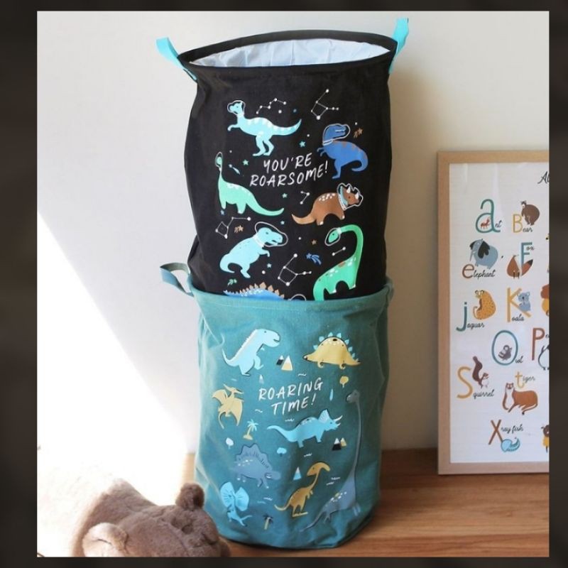 Laundry Basket ( Dinasour) Kaison Bakul Simpanan Barang-Barang Bakul ...