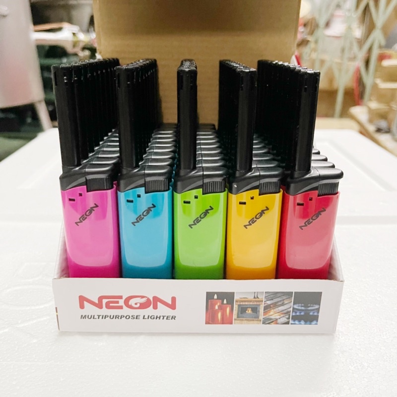 Neon Lighter Gas ZY-6BL / Long Lighter / Pemantik Api Dapur Gas ...