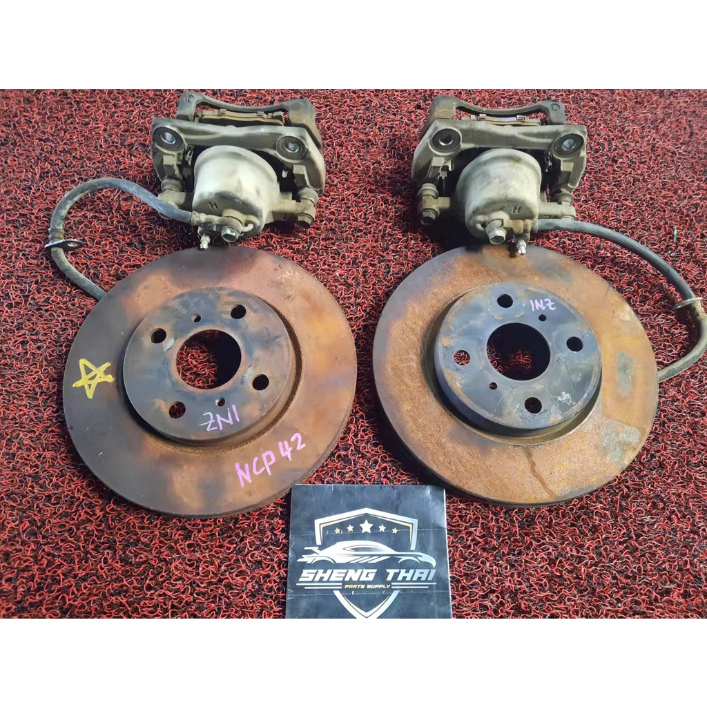 TOYOTA VIOS NCP42 FRONT DISC BRAKE 10INCH(250MM)(NO WARRANTY SABAH DAN ...
