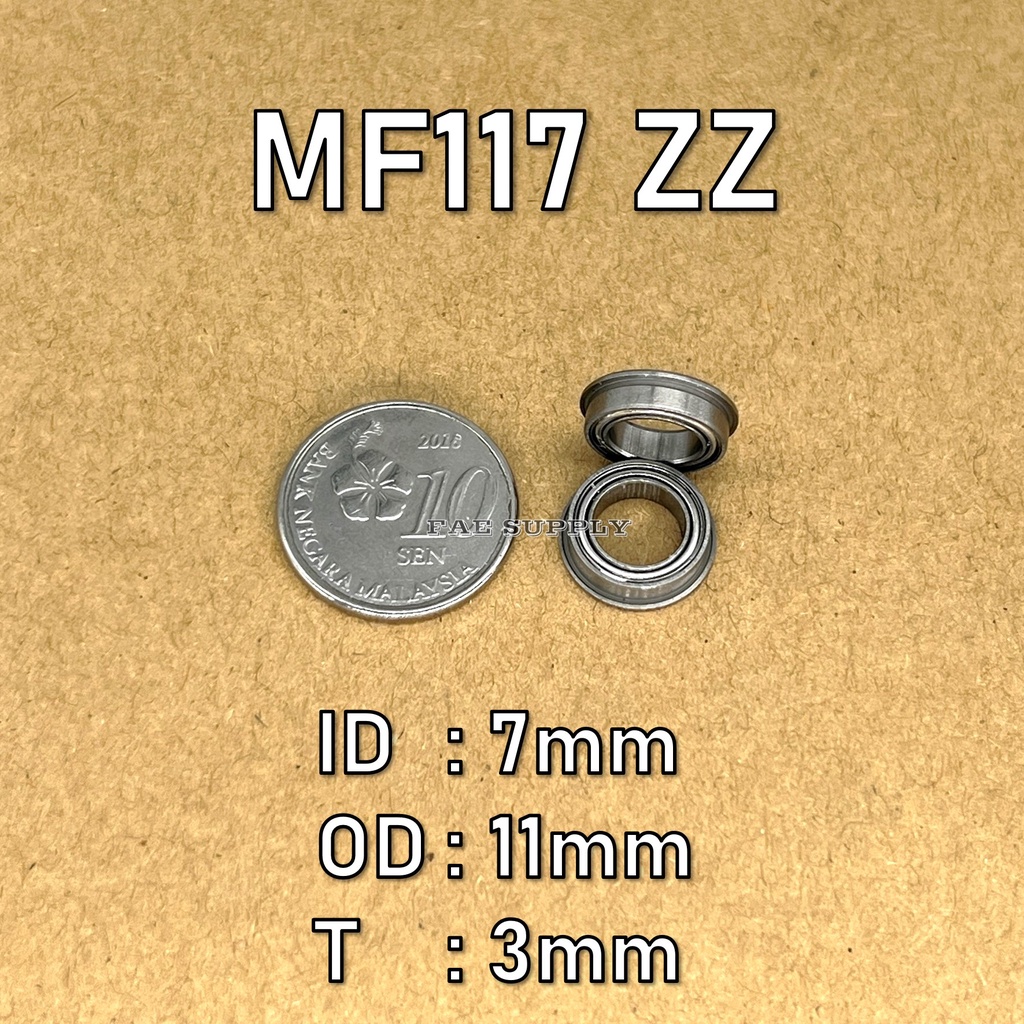 Flange bearing flange mini MF52 MF74 MF84 MF85 MF95 MF104 MF106 MF115 MF117 MF126 MF128 MF137 ...