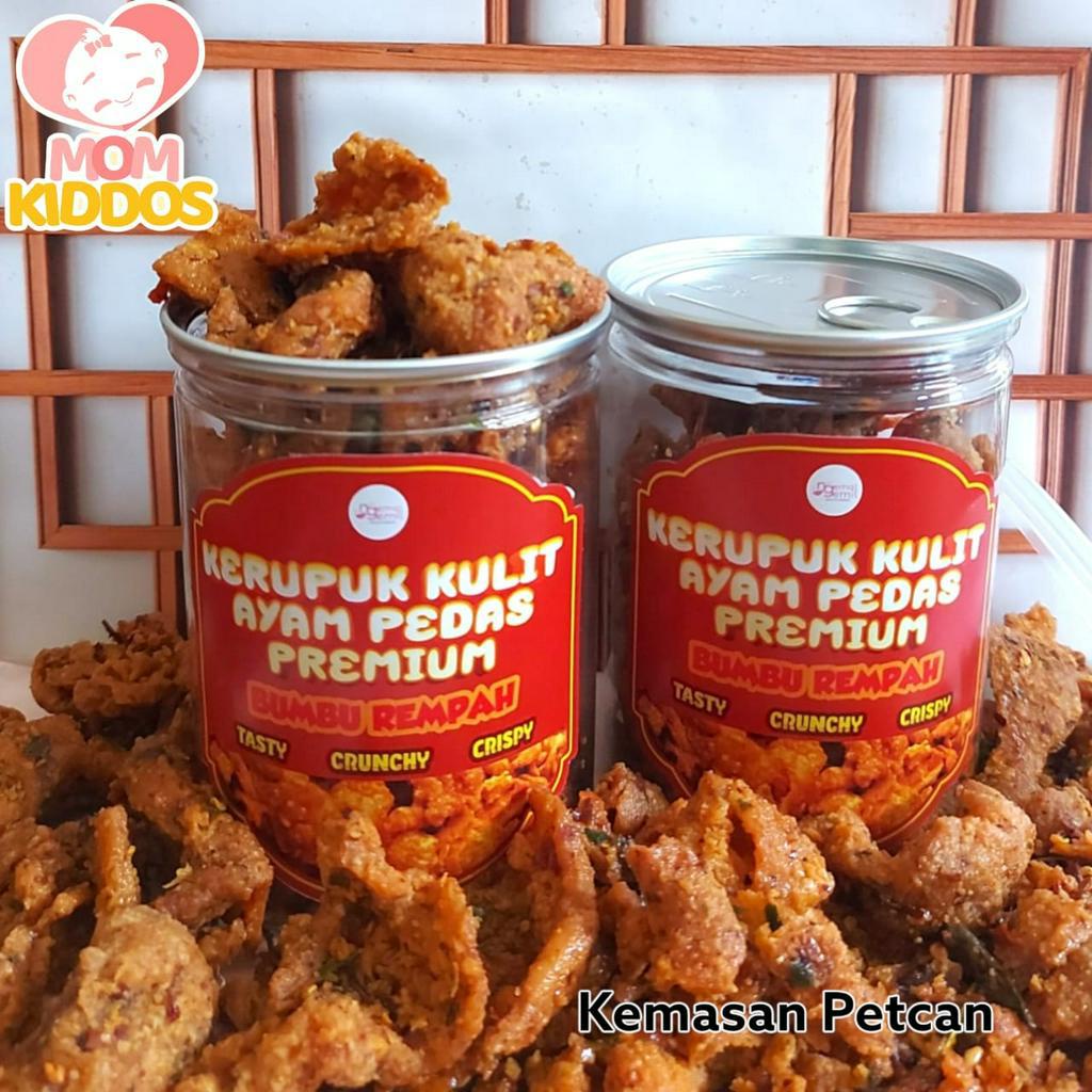 Premium Spicy Chicken Skin Crackers (PET CAN Packaging) | Shopee Malaysia