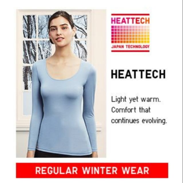 Uniqlo Heattech inner 8 color to choose | Shopee Malaysia