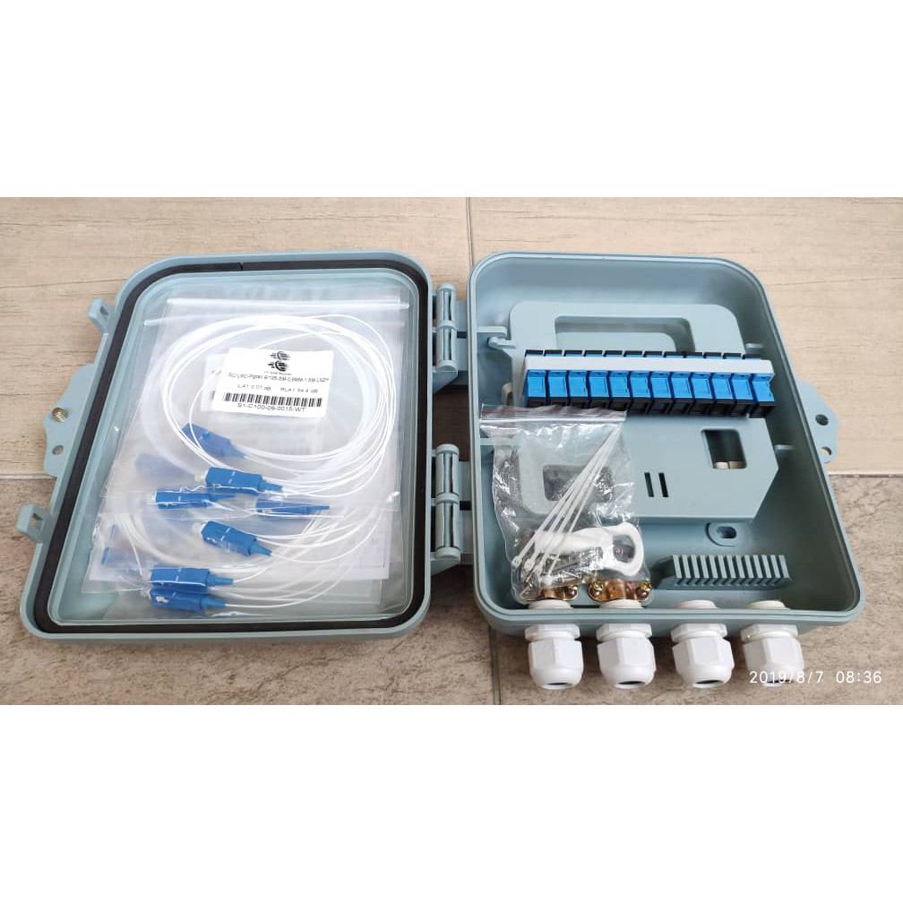 12 Port Fiber Optic FTTH Termination Box (FTB) / Distribution Box ...