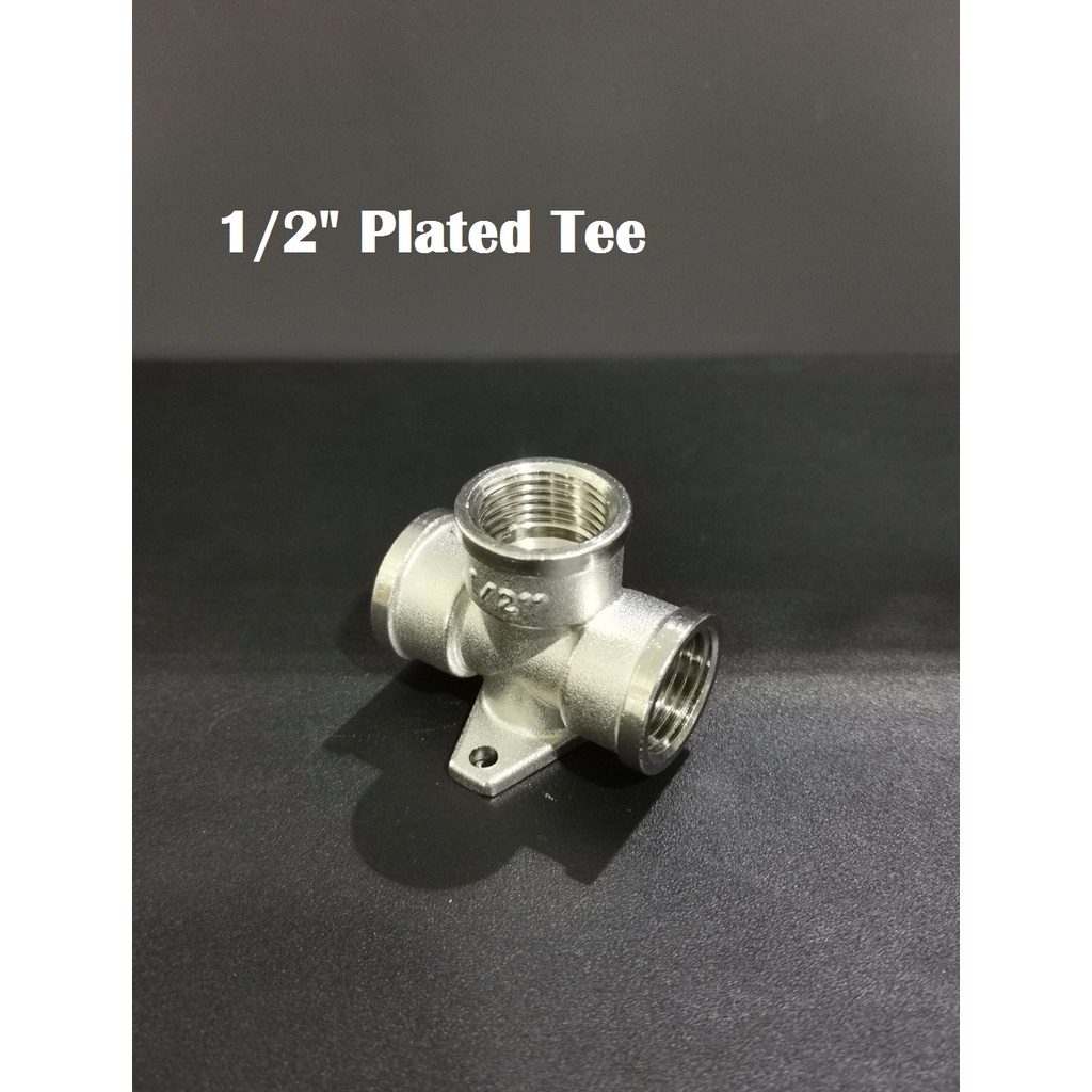 1/2" 3/4" 1" BSPT Stainless Steel SUS304 Tee Elbow Socket Nipple Bush Cap Plug Union Lock Nut ...