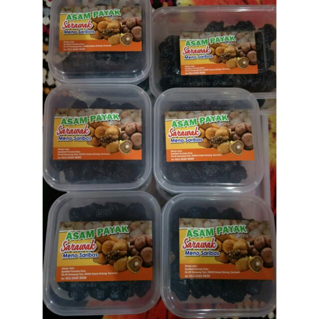 100g Asam Payak Kering Sarawak (Asam Kelubi) | Shopee Malaysia