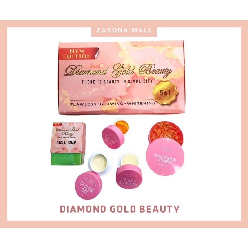 ORIGINAL DIAMOND GOLD CREAM ,FACIAL SOAP, SERUM | Shopee Malaysia
