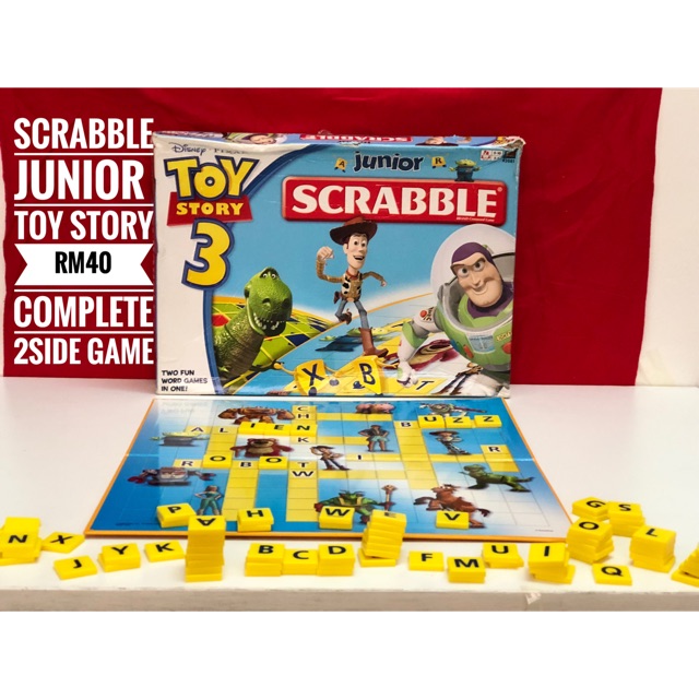 Toy Story 3 Scrabble Junior | Shopee Malaysia
