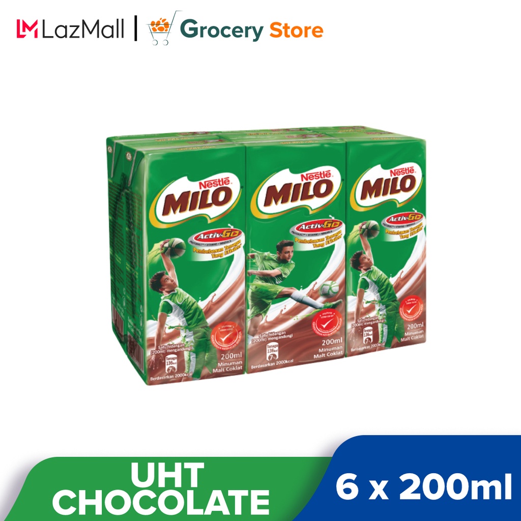 MILO ACTIV-GO RTD 6x200ml | Shopee Malaysia