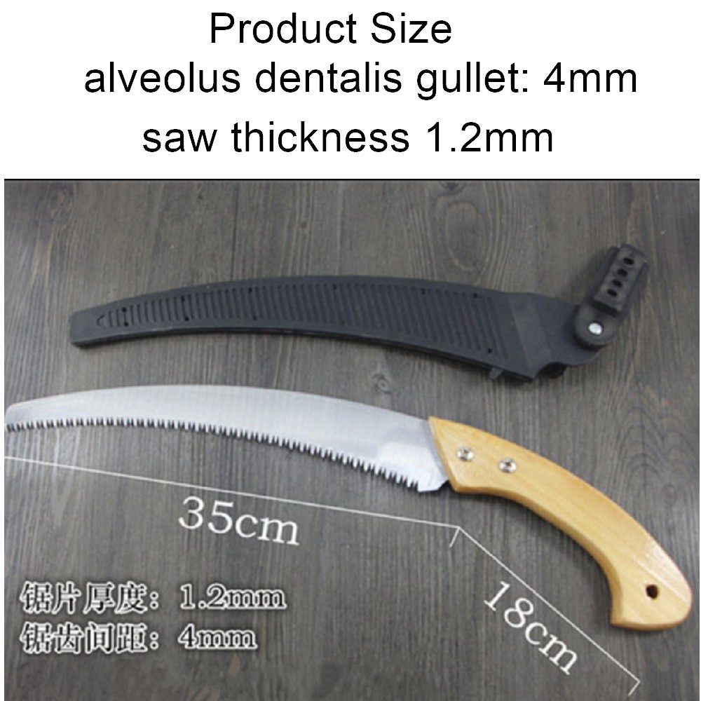 TRENY Japan Pruning Saw Branch Cutter Gergaji Kayu Pokok Dahan Prunning ...