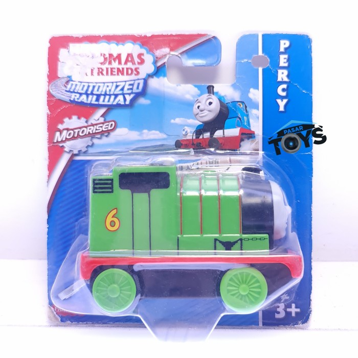 Thomas & Friends Motorized Railway Motorized Percy Fisher-Price ...