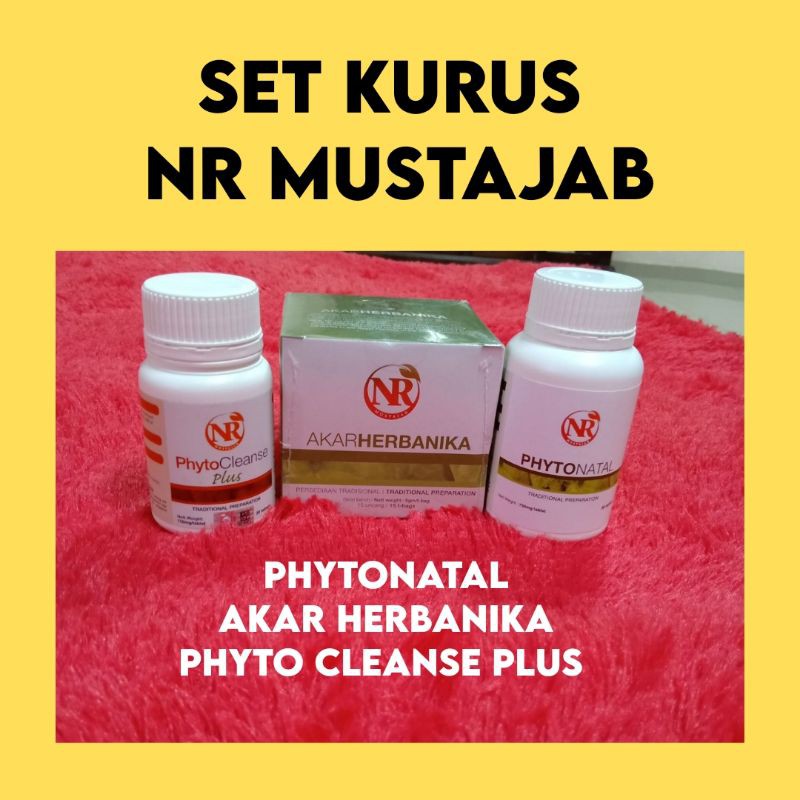 Nona Roguy Set Kurus Phytonatal + Akar Herbanika + Phyto Cleanse Plus ...
