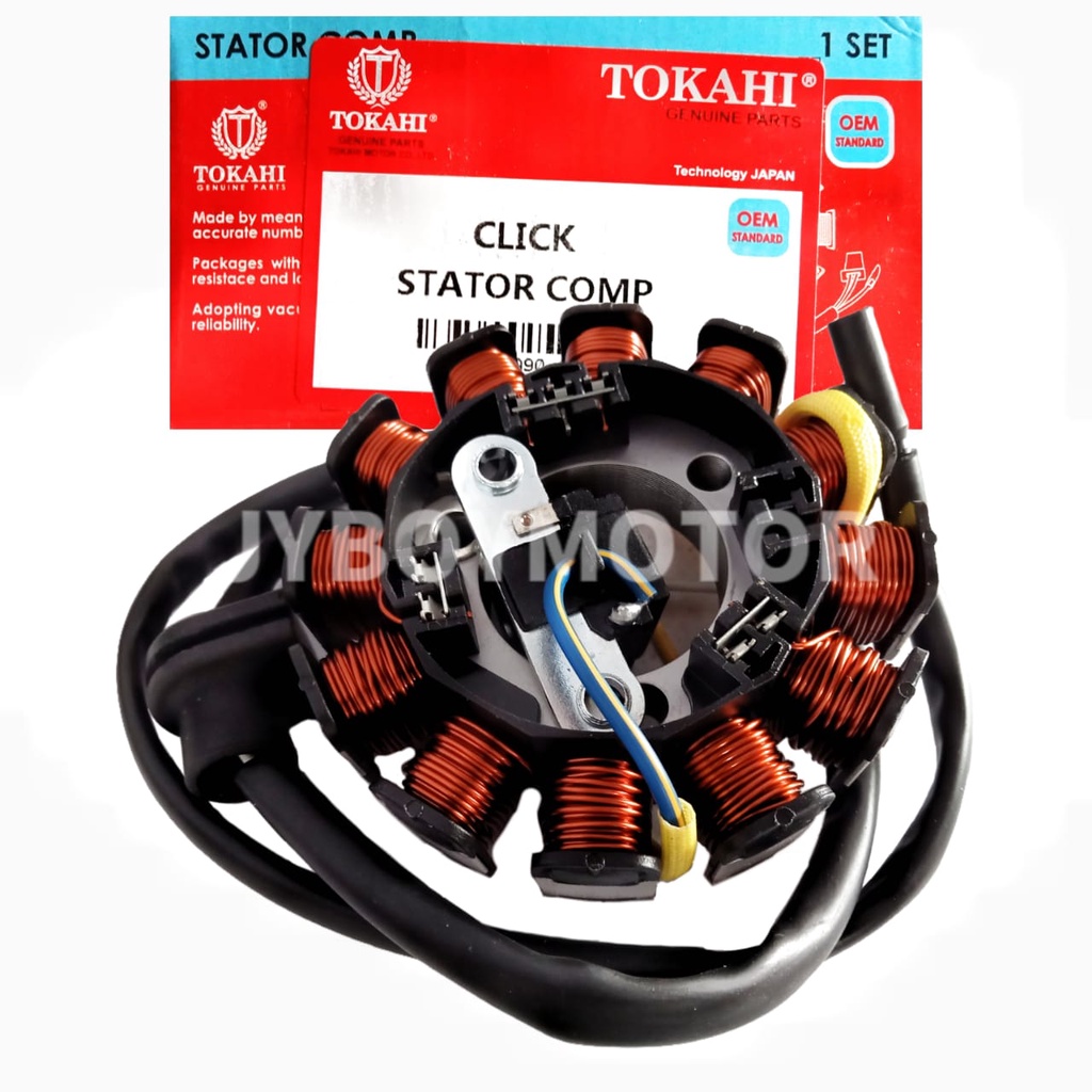 HONDA CLICK STATOR COMP STATOR COIL MAGNET COIL ORIGINAL TOKAHI OEM ...
