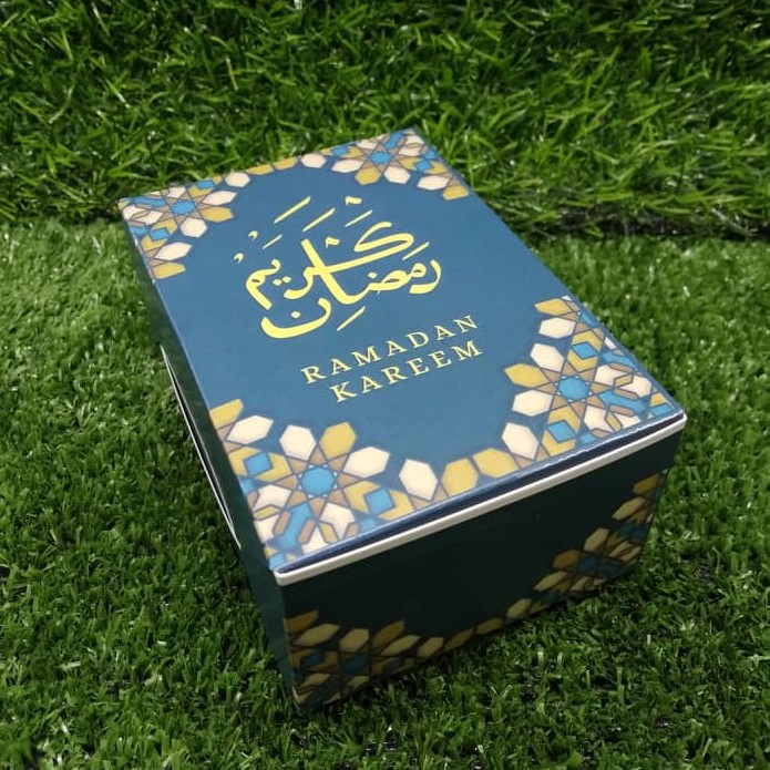 50Pcs kotak packaging kurma design ramadhan, goodies doorgift ramadhan ...