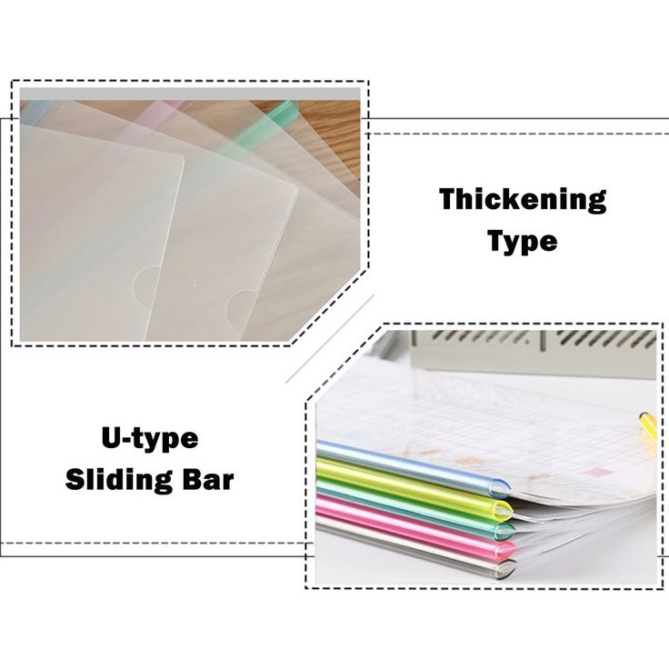 Dash DH309 A4 Slide Bar File Report Cover | Shopee Malaysia