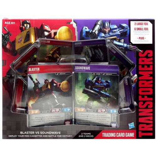 Transformers TCG - Blaster vs Soundwave | Shopee Malaysia