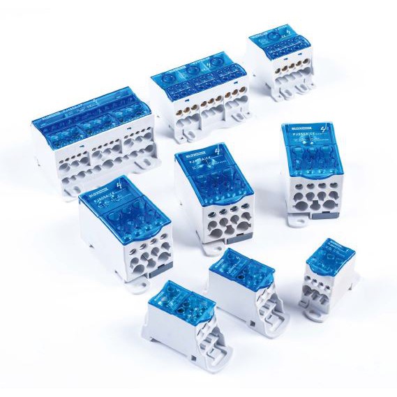 BLOX multipoles connector connect terminal block unipolar distribution ...