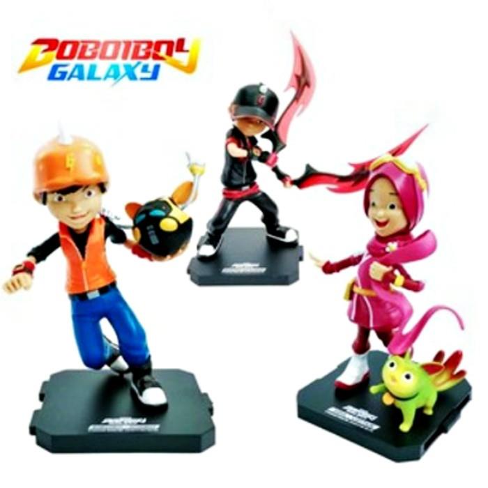 【Hot new products】 BOBOIBOY GALAXY FIGURE OCHOBOT HALILINTAR YAYA CATUS ...